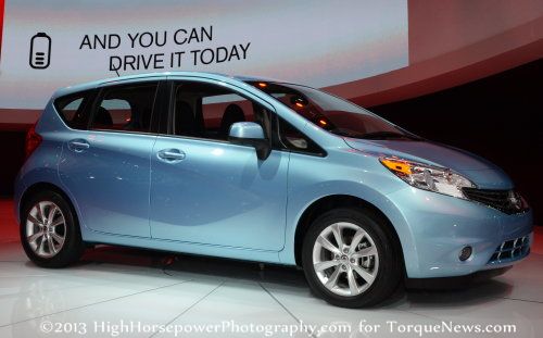 The side profile of the Nissan Versa Note | Torque News